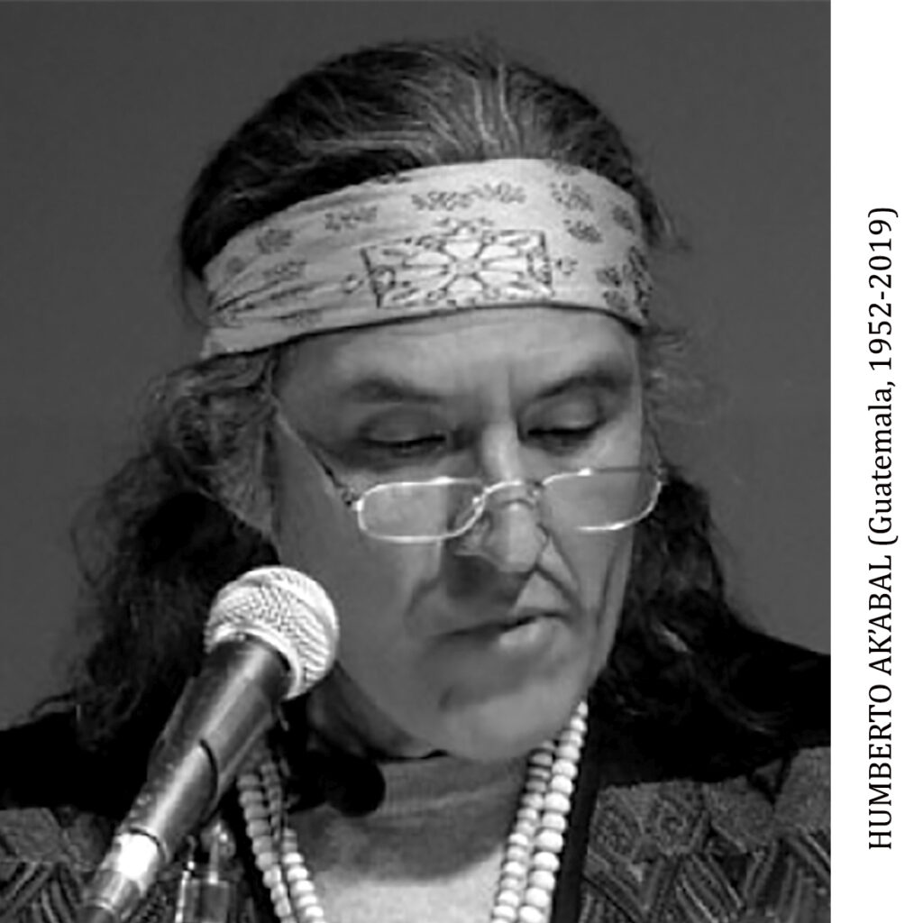 8 Poemas de Humberto Ak’abal (Guatemala, 1952-2019) – Revista Acrobata